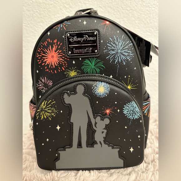 Loungefly | Bags | Nwt Walt Disney And Mickey Mouse Lightup Loungefly ...